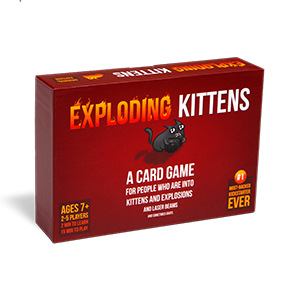Exploding Kittens | Original Edition | Card Game | Grumpy Greyhound