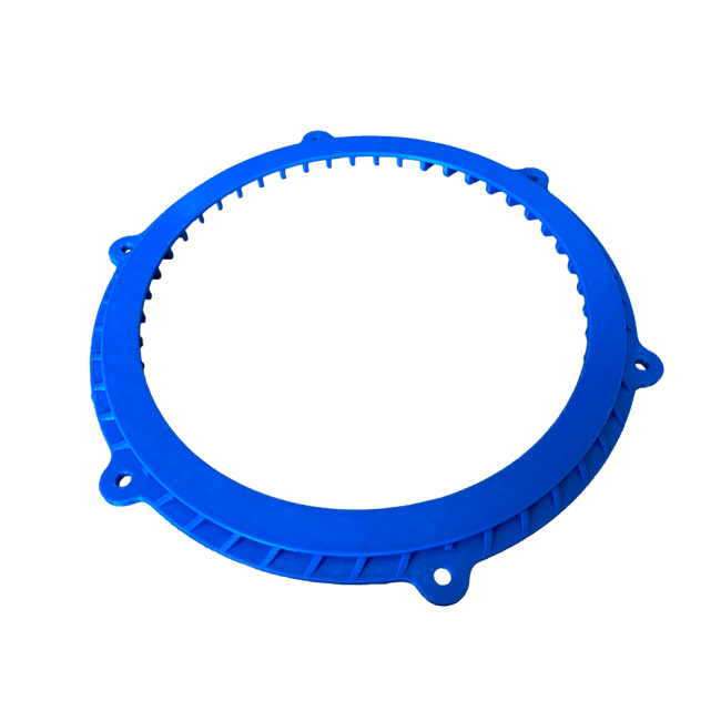 3D Printed Replacement Fan for Tacx Flux | Grumpy Greyhound