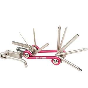 Planet X On-One Basic Multi-tool 11 in 1 | Red | Grumpy Greyhound